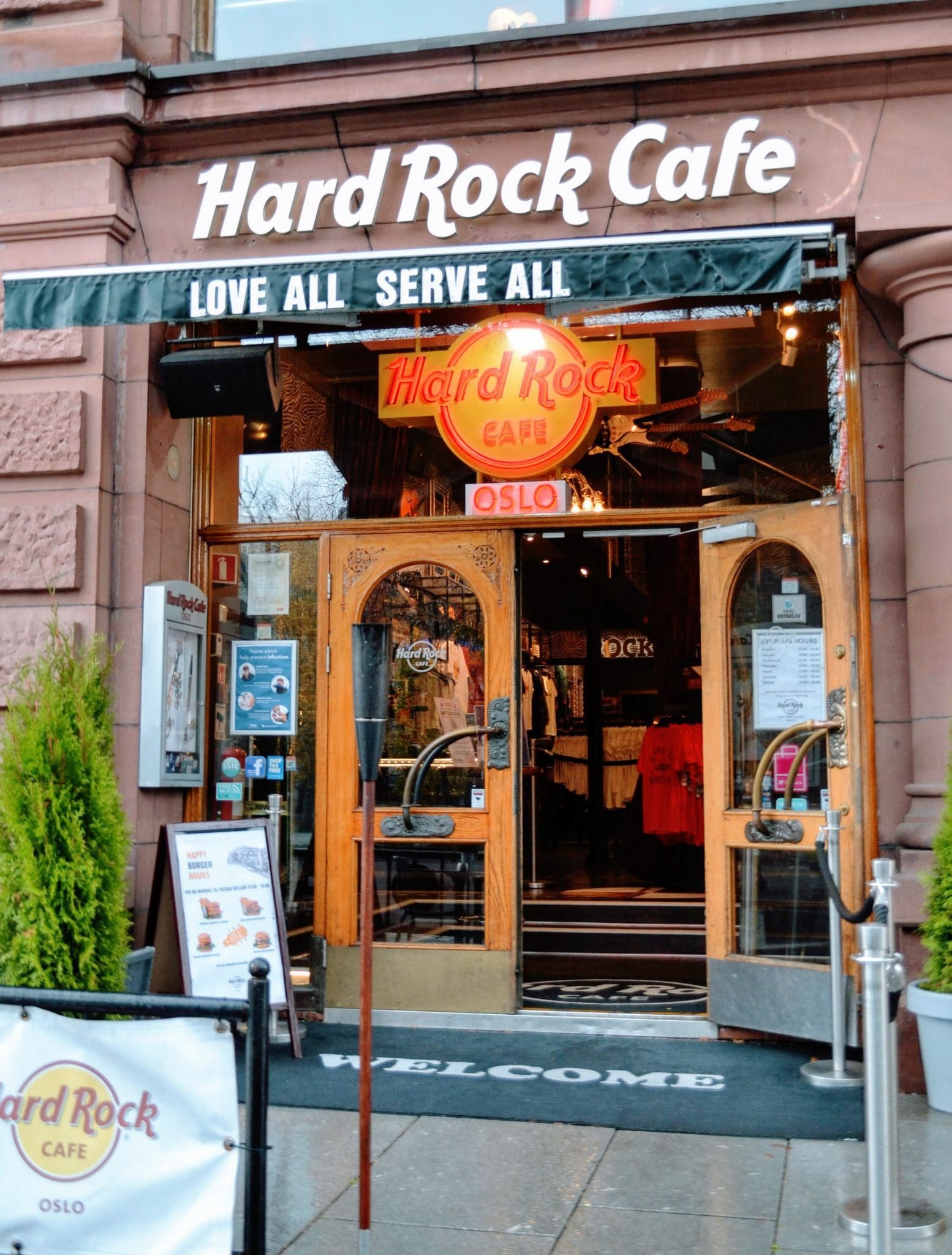 Hard Rock Cafe - Oslo i sentrum