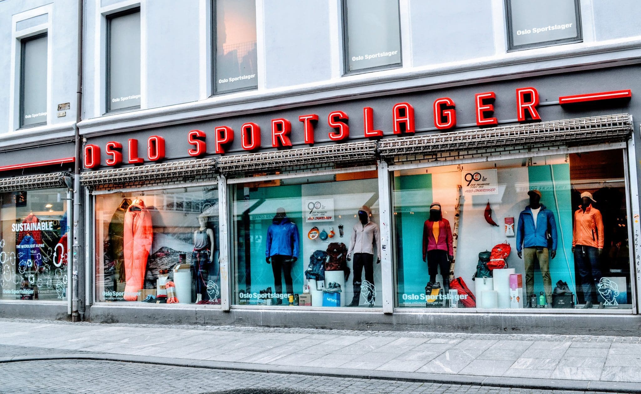 Oslo Sportslager - Oslo i sentrum