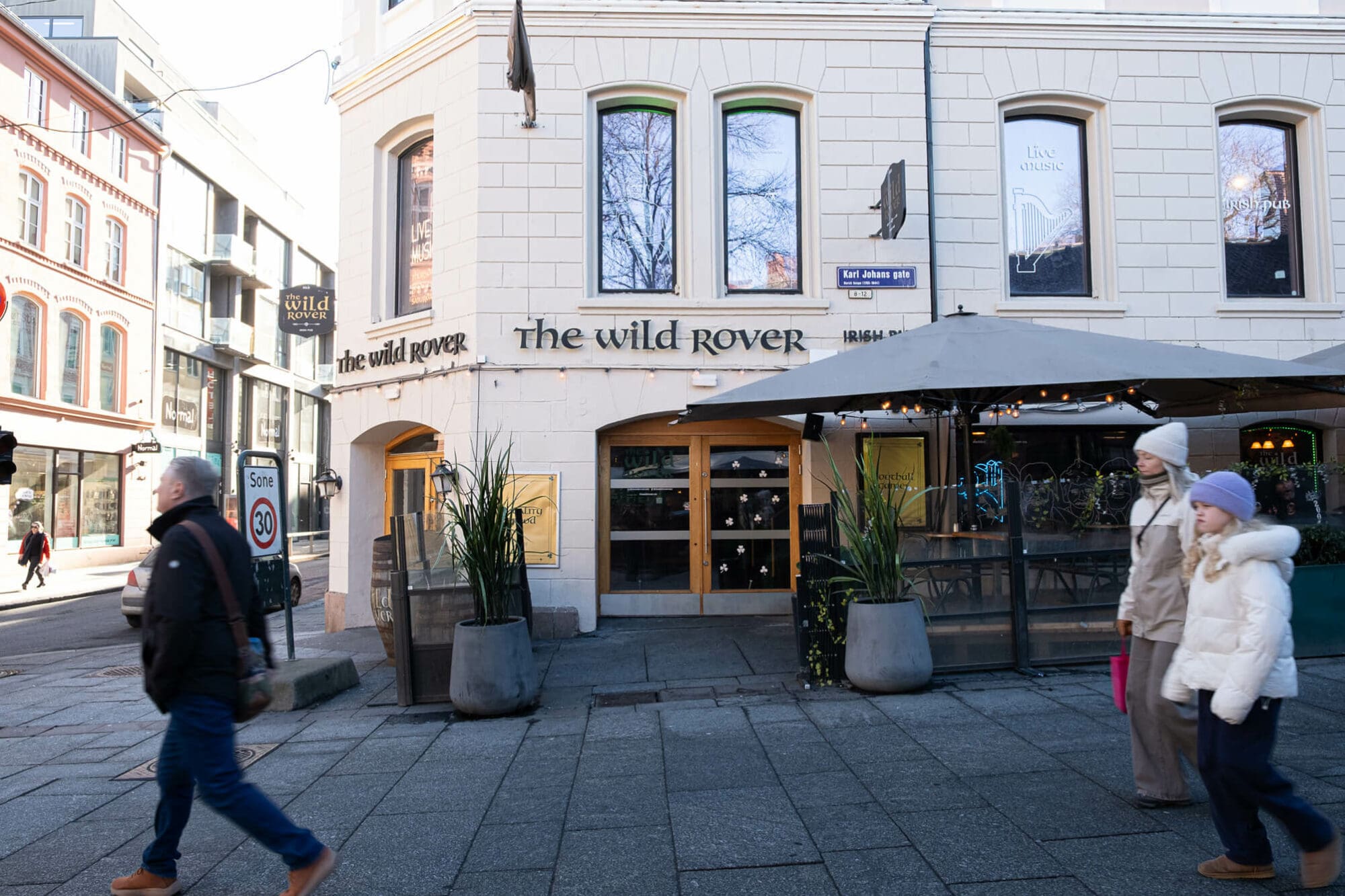 The Wild Rover - Oslo i sentrum